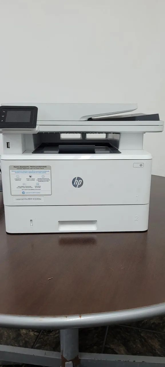 Impressora Multifuncional HP LaserJet Pro M4103fdw - Periféricos e ...