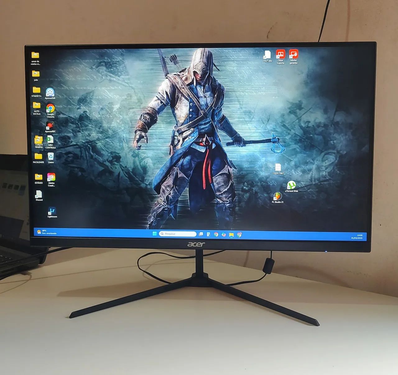 Monitor Gamer acer Nitro 24 Polegadas IPS, FHD, HDR10, 100hz - Monitores - Canaã, Belo Horizonte ...