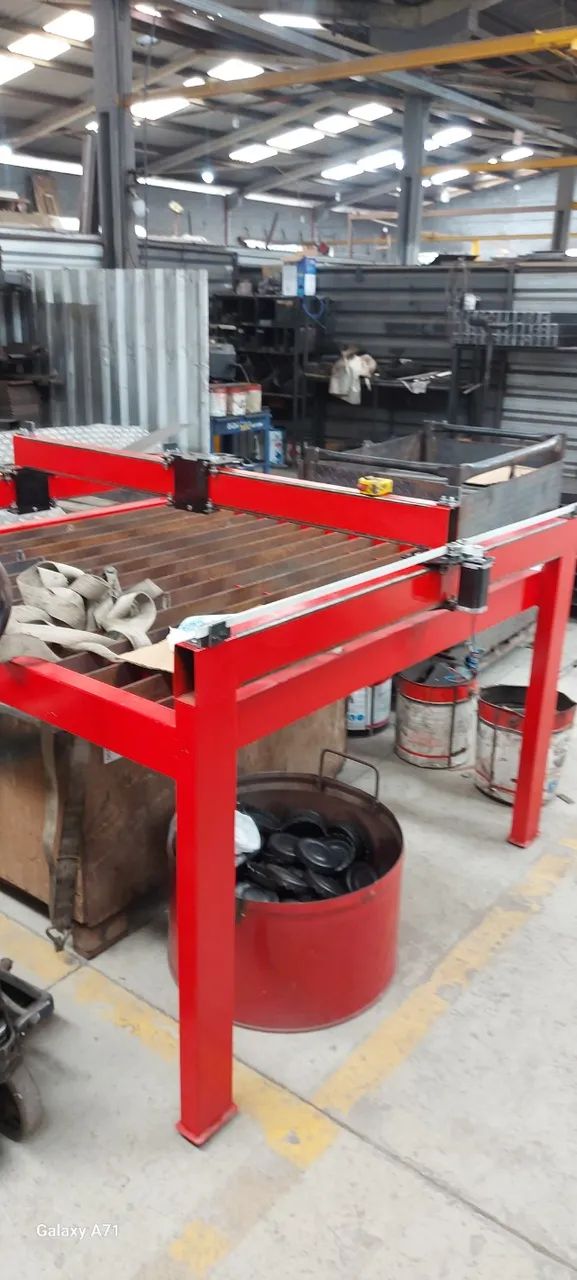 Mesa CNC Plasma - Máquinas para produção industrial - Santa Rita, Rio ...