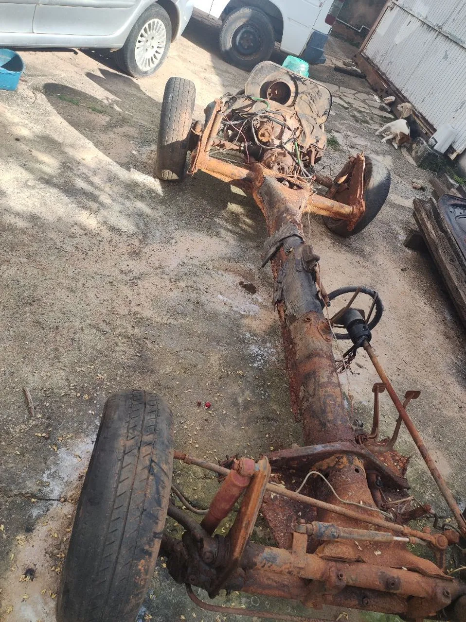 "chassis de fusca" no Brasil