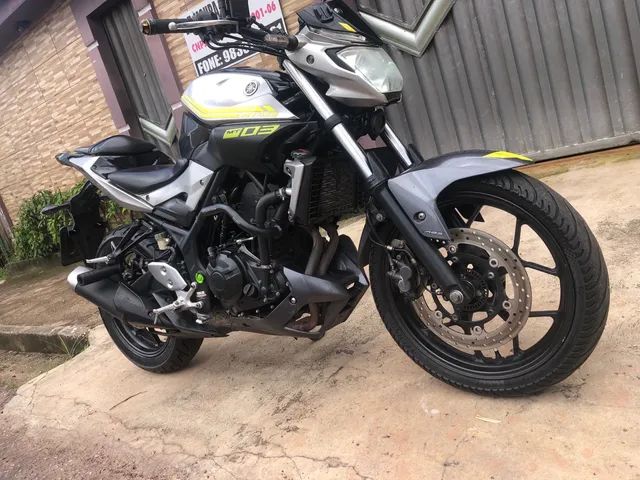 Motos YAMAHA MT-03 2018 no Brasil