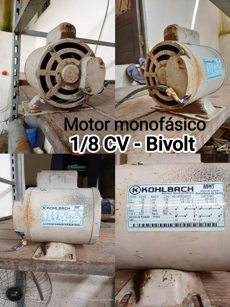 "kohlbach motores" no Brasil