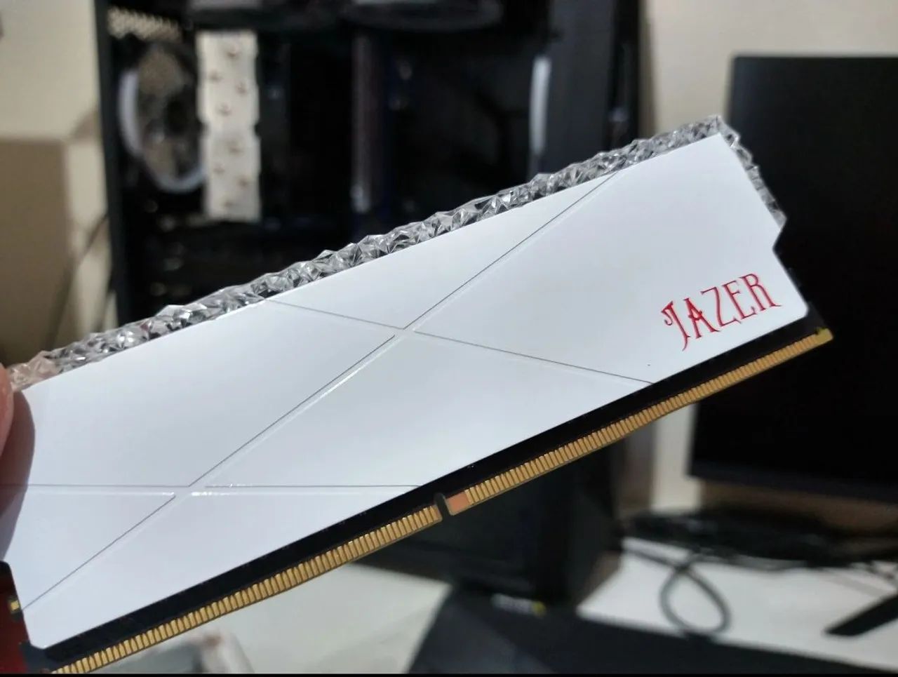 Memória Ram DDR4 Jazer 3600mhz (1x8gb) RGB Ultima unidade - Memória RAM ...