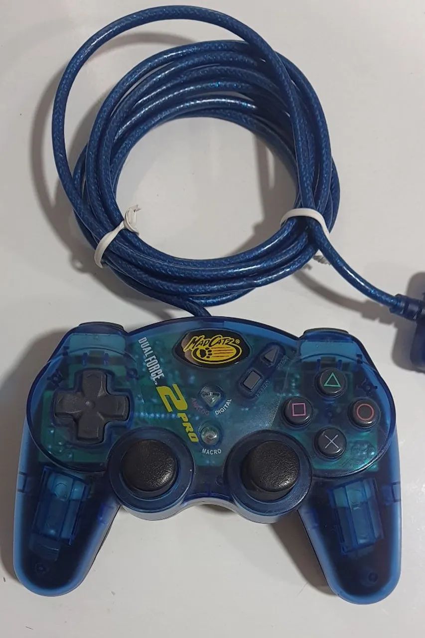 Controle playstation 2 Madcatz Dual Force 2 pro - Peças e Acessórios de ...