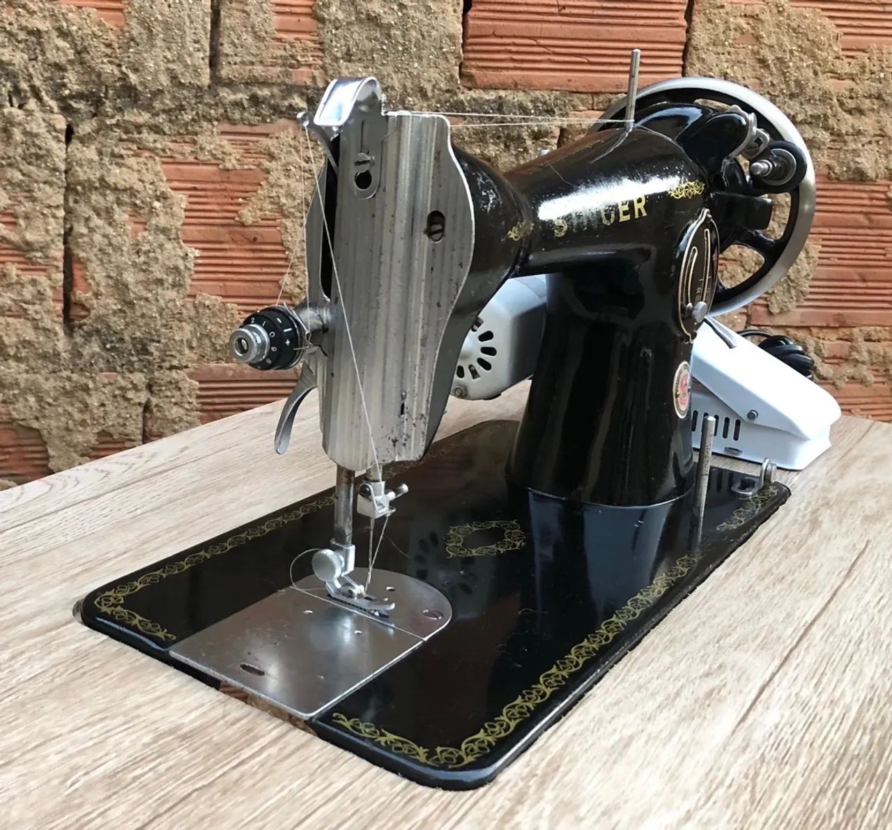 "maquina de costura singer 15c" no Brasil