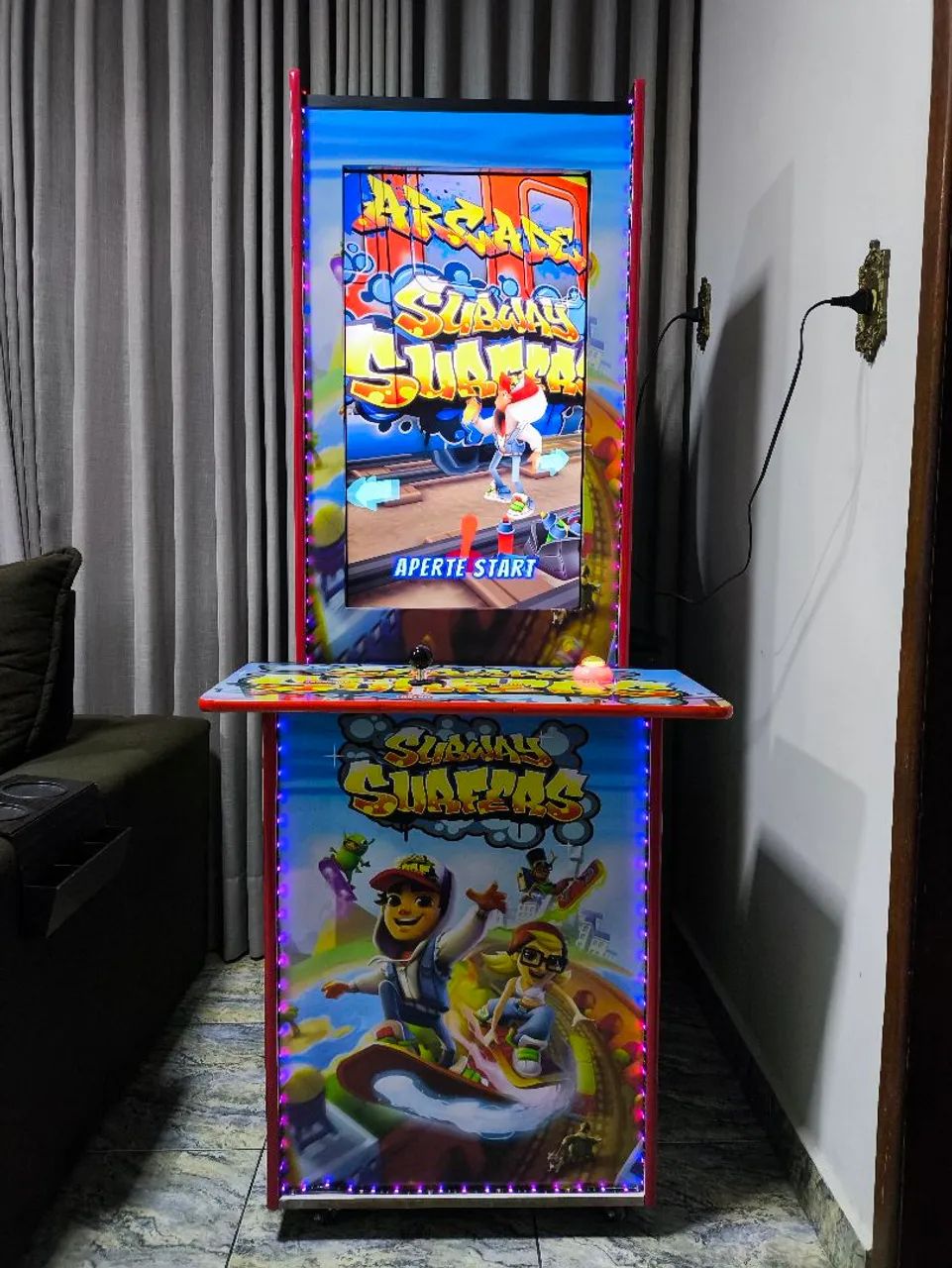 Arcade vertical subway surfers - Consoles de Vídeo Game - Inconfidência ...