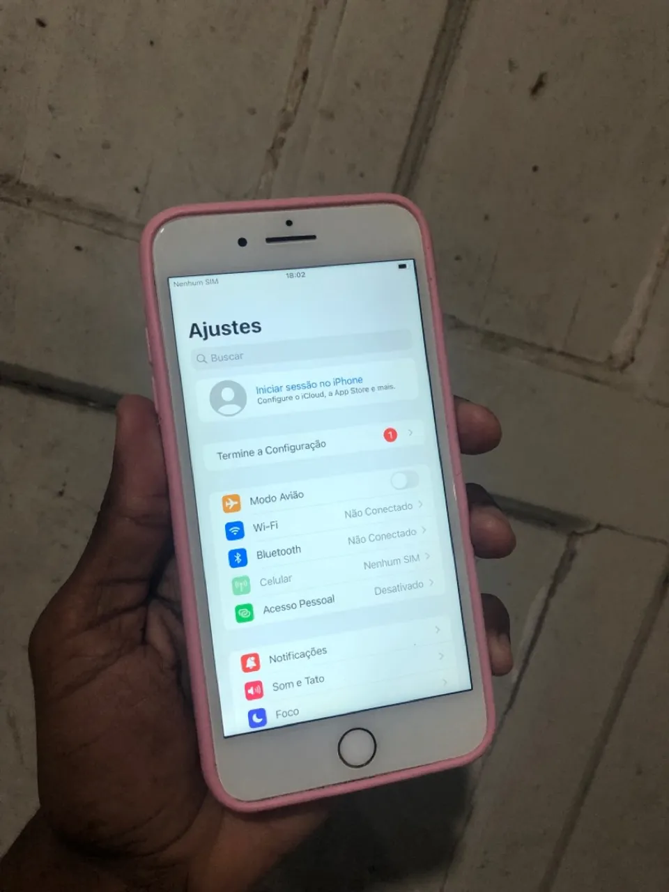 "iphone 8 rose" - Celulares Usados, seminovos e Novos no Brasil