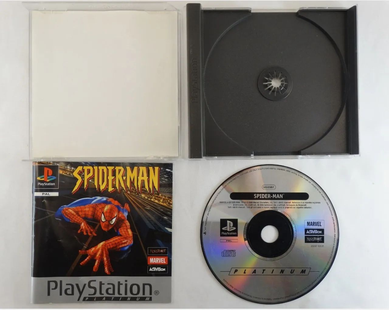 Jogos originais ps1 spider man 1 /2 - Jogos de Vídeo Game - Samambaia ...
