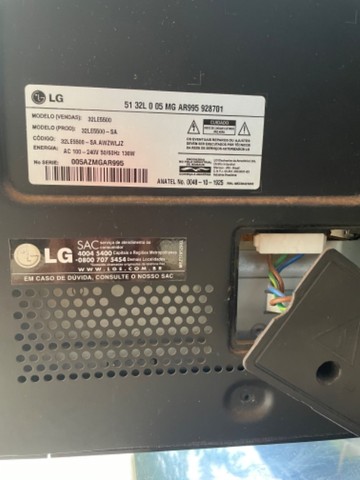 Tv lg 32 polegadas com defeito | +198 anúncios na OLX Brasil