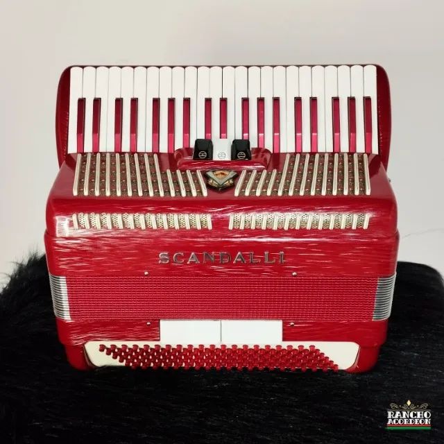Acordeon Scandalli 120 Baixos No Brasil