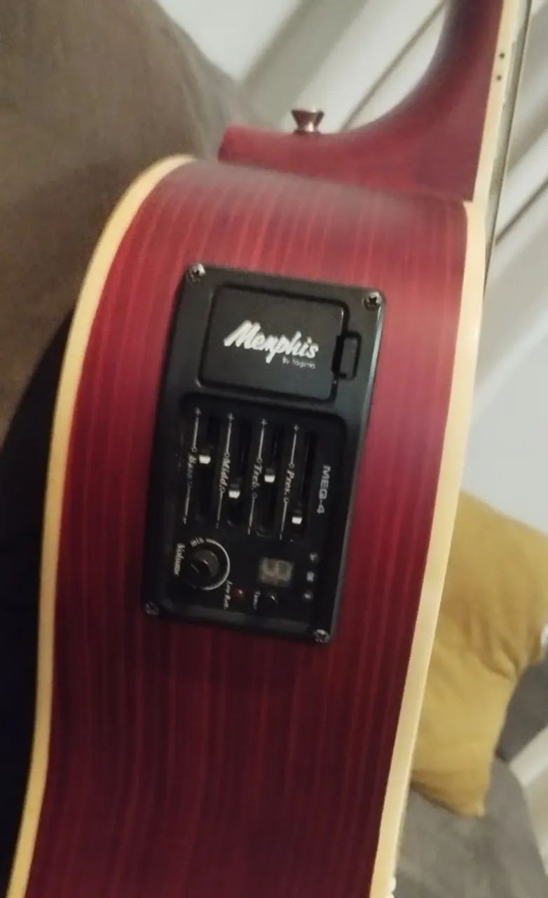 Violão Aço Memphis Tagima Elétrico Folk Md18 - Dsbs 03 - Instrumentos ...