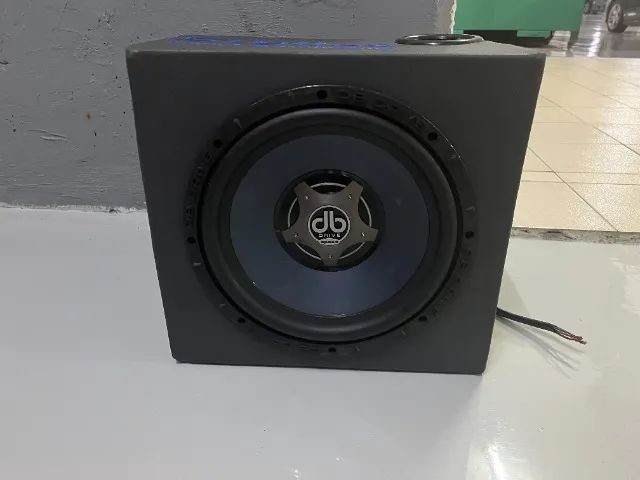 Caixa dutada subwoofer DB Drive 12" Speed Series - Aceito trocas ...