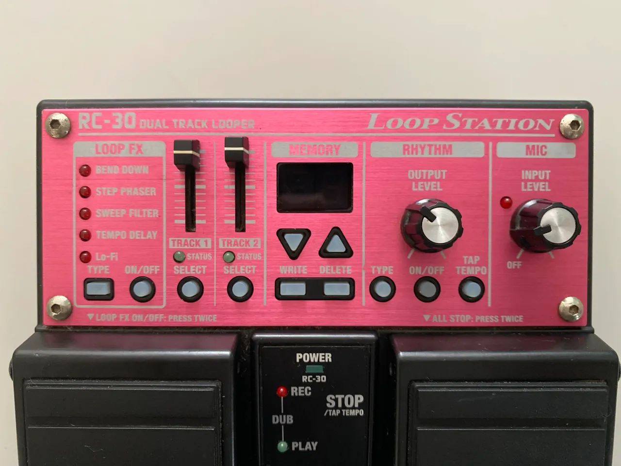 Pedal de efeito Boss RC Loop Station RC-30 v - Instrumentos musicais ...