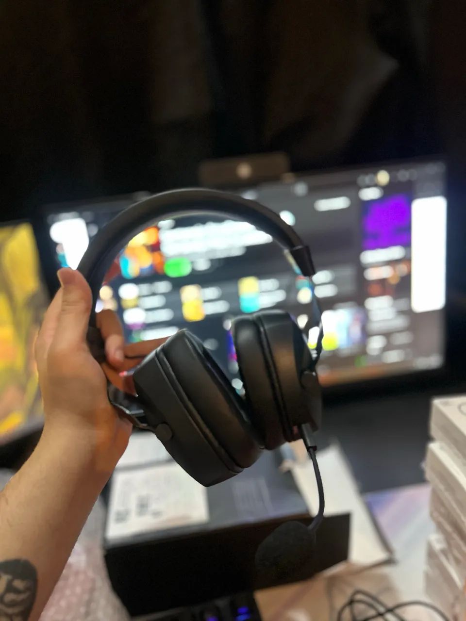 Headset Gamer BL100 Pro Wireless (NOVO Lacrado) - Fones de Ouvido ...