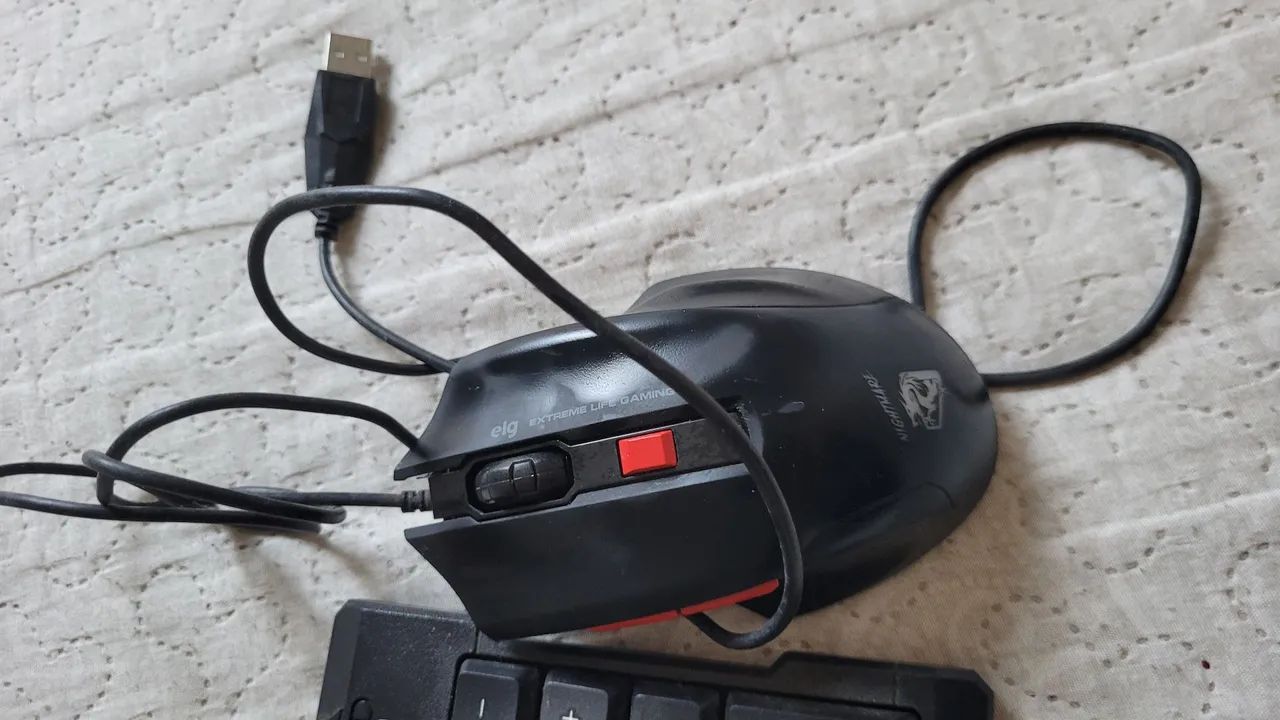 Mouse Gamer NightHawk ELG + teclado - Periféricos e Acessórios de ...