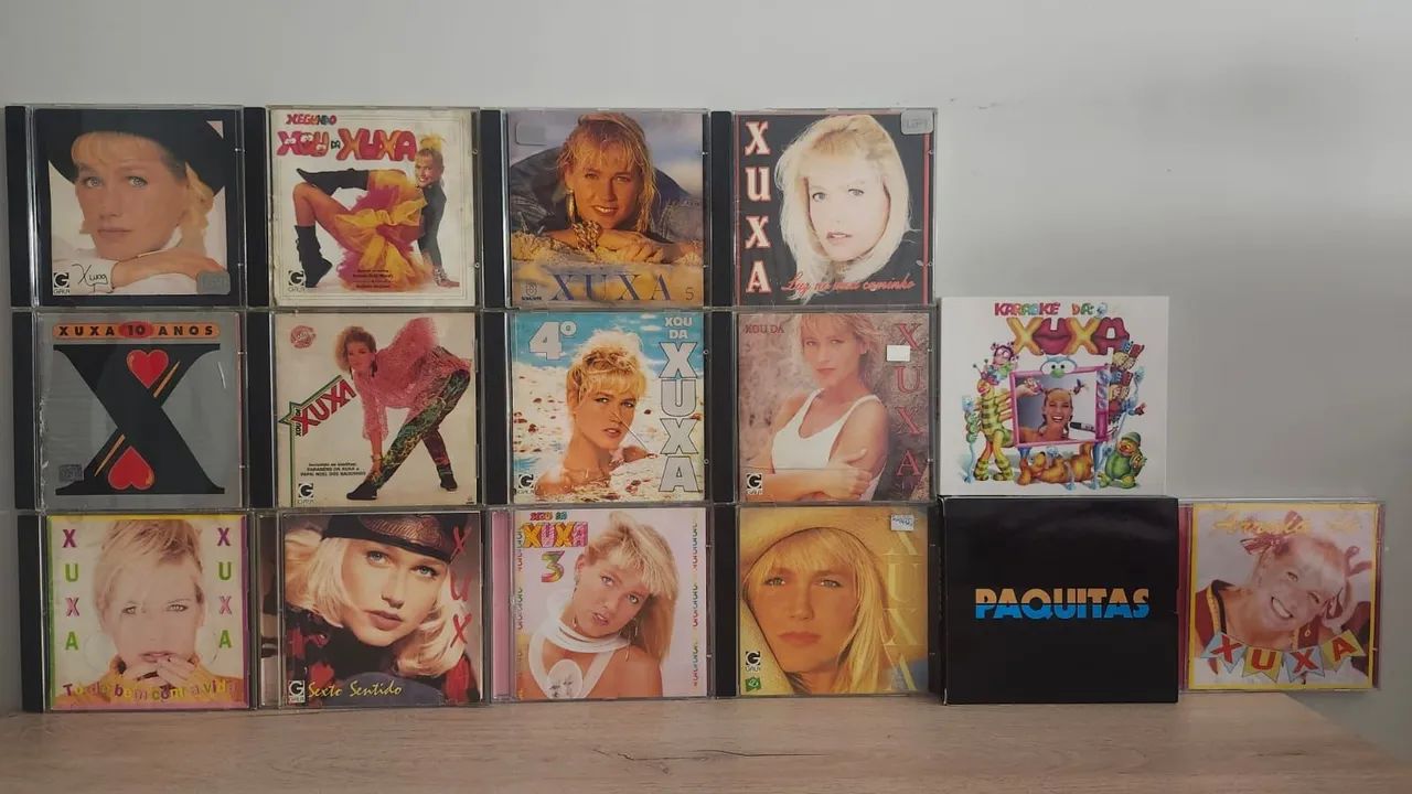 Coleção de CDs da Xuxa - Diversos Álbuns + Brinde surpresa - CDs, DVDs ...