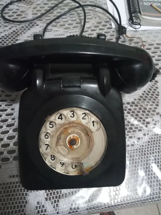 "telefone antigo disco" - Antiguidades no Brasil
