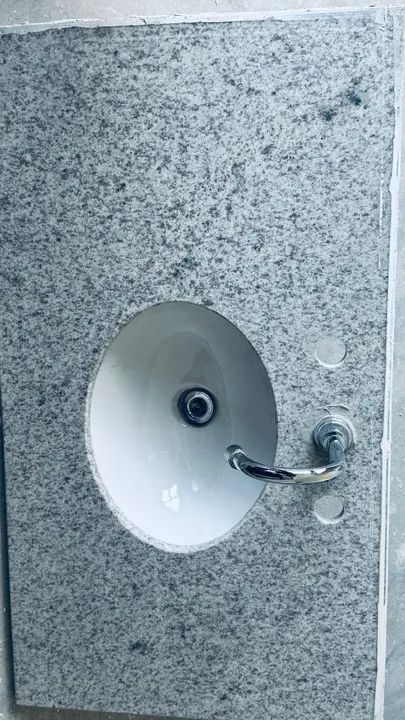 Pia banheiro granito + torneira Deca+ Cuba Deca - Cubas e Pias - Jardim ...