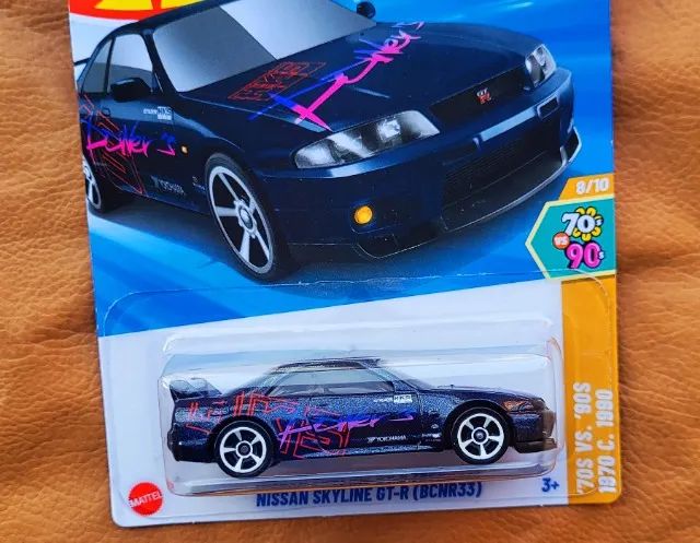 Hot Wheels Nissan Skyline GT-R R33 HKS Power (Coleção 2025) - Hobbies e ...