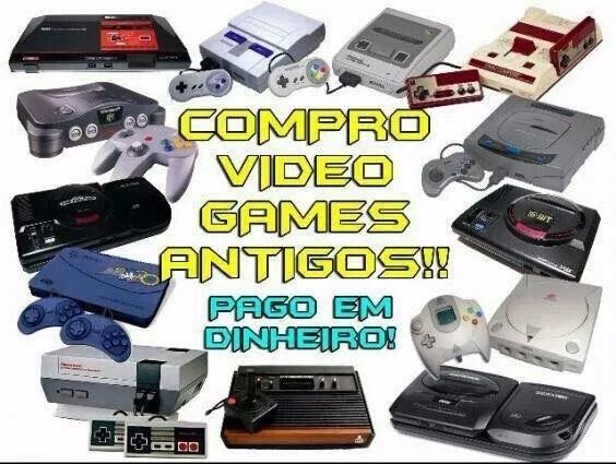 "video game de antigamente" no Brasil