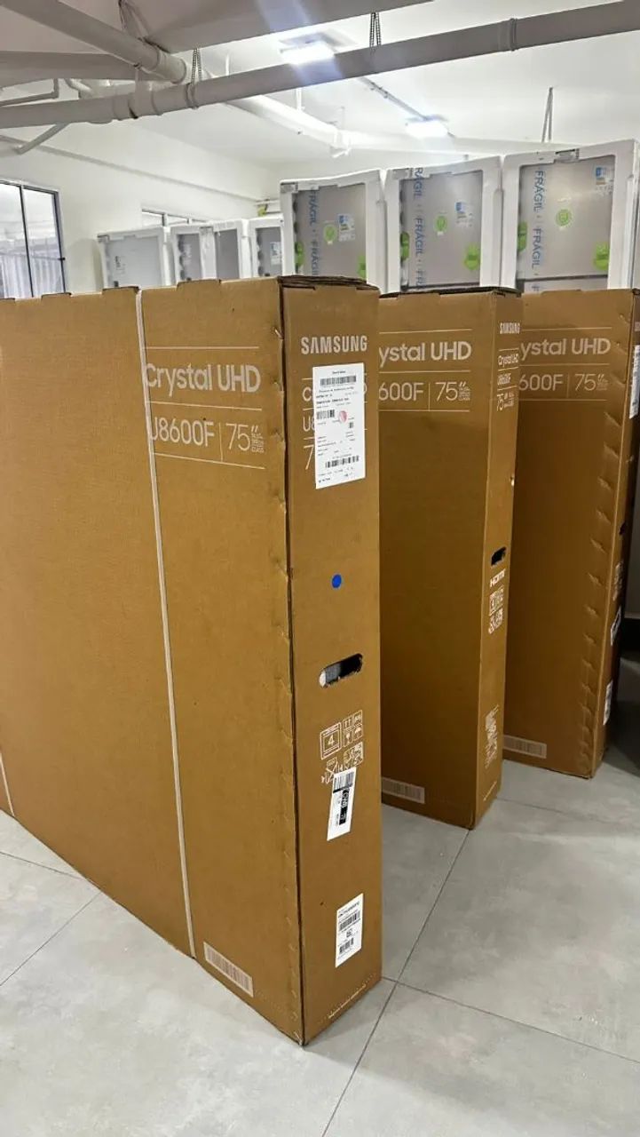 TV Samsung U8600F 75" Crystal UHD 4K 60Hz 2025 - TVs - Bigorrilho ...