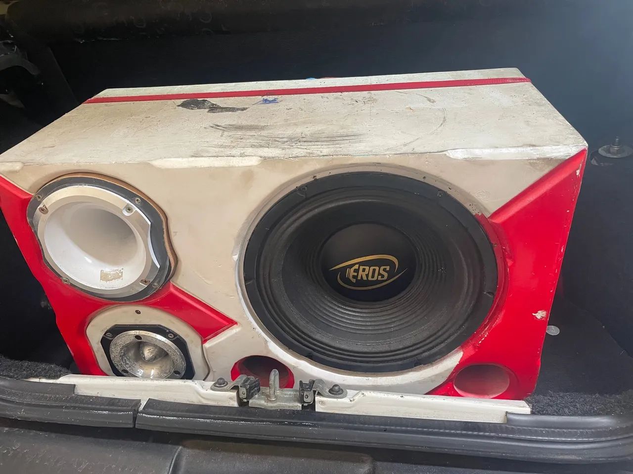 "woofer hinor 12" no Brasil