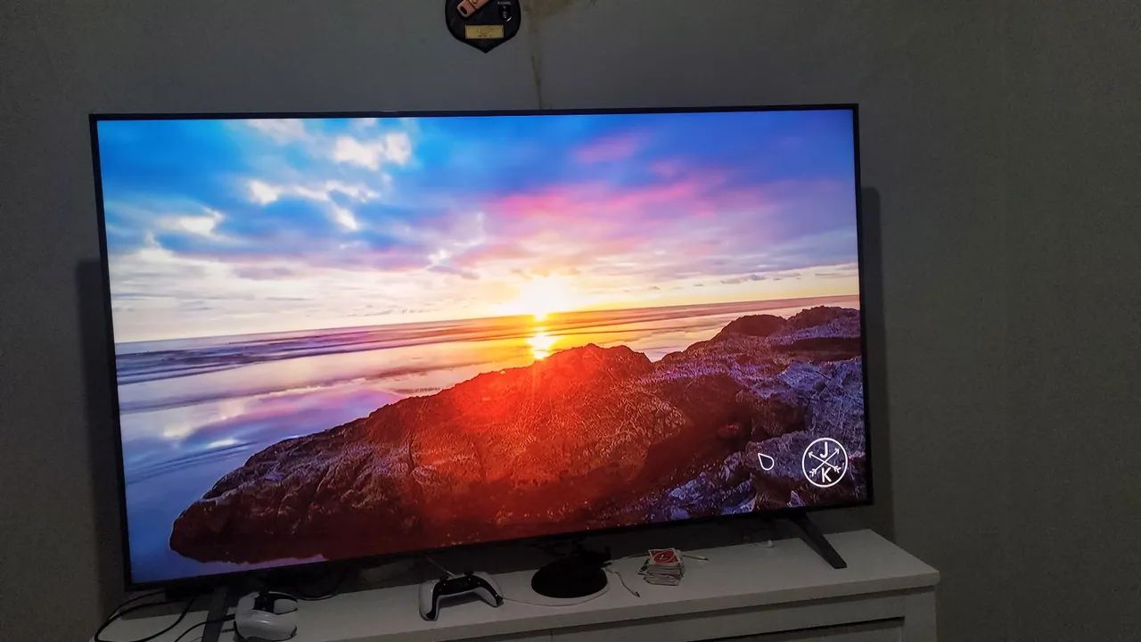 Tv 70 polegadas 4k QLED nova no plástico e caixa ac/ Cartão - TVs ...
