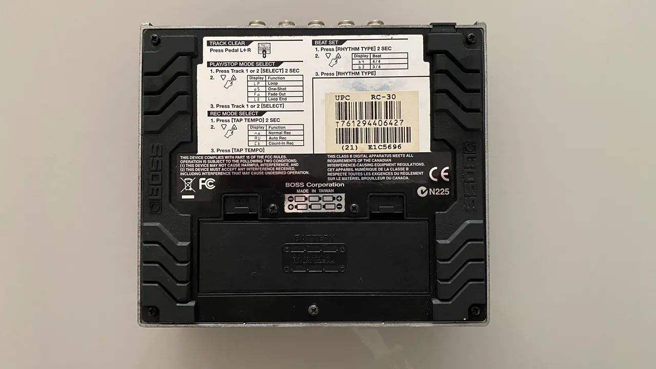 Pedal de efeito Boss RC Loop Station RC-30 v - Instrumentos musicais ...