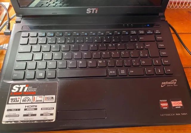 Notebook sti 1401 | +5 anúncios na OLX Brasil