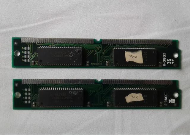 Memória Ram Simm - 72 vias para 286-386-486 - Raridade - Memória RAM ...