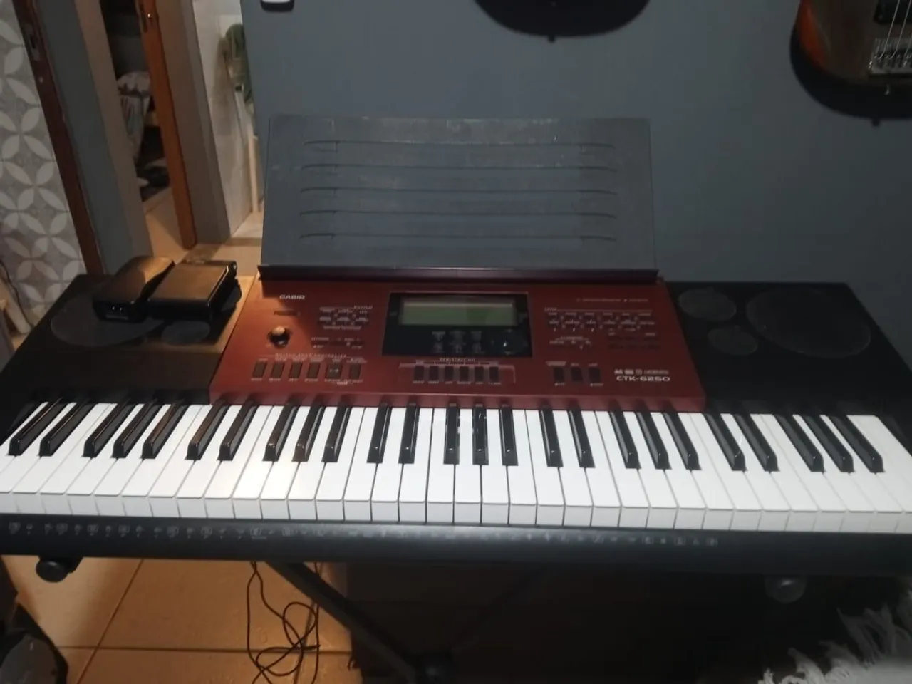 "teclado casio 6250" - Instrumentos musicais no Brasil