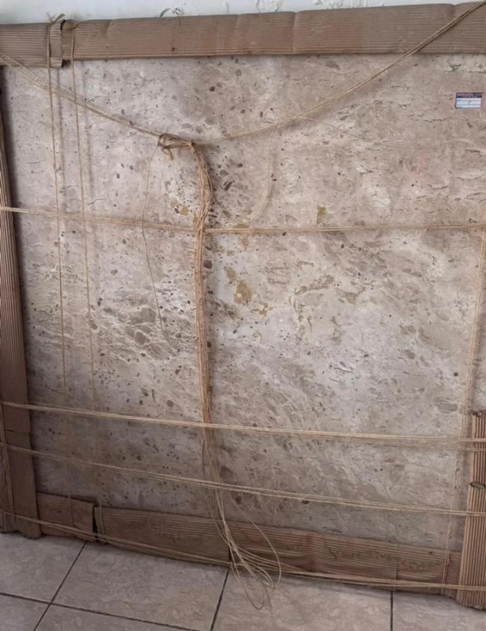 Tampo de mármore Travertino - Pisos e Revestimentos - Batista Campos ...