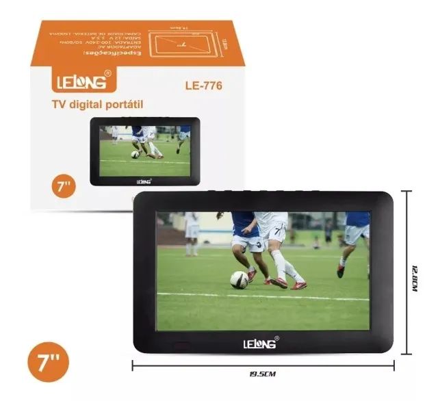 "tv de 7 polegadas digital" no Brasil