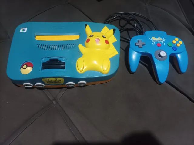 "nintendo 64 pikachu" no Brasil