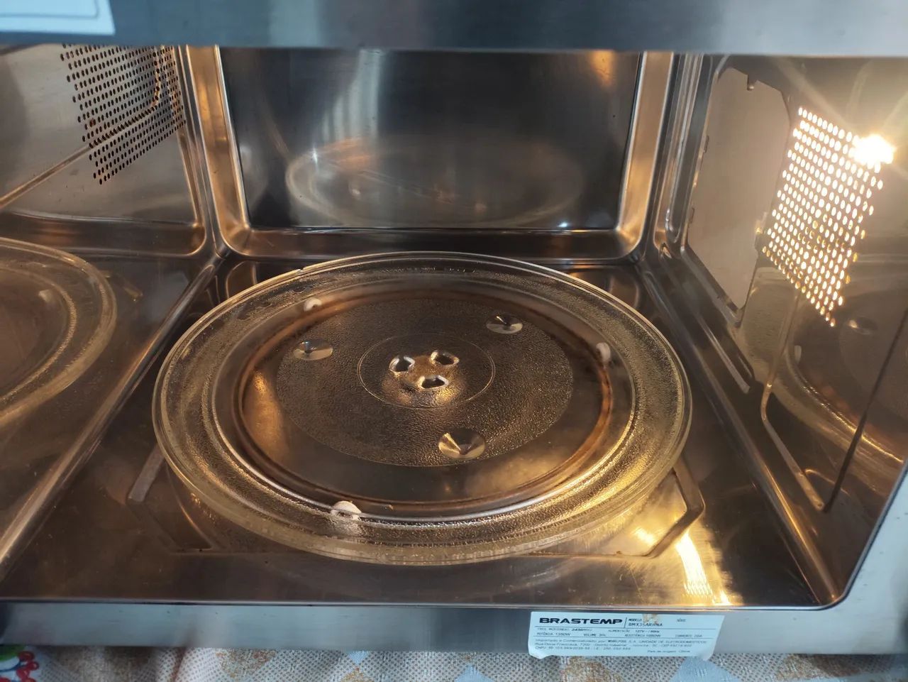 Microondas Brastemp INOX,30 lts,110 volts, entrego e dou garantia ...
