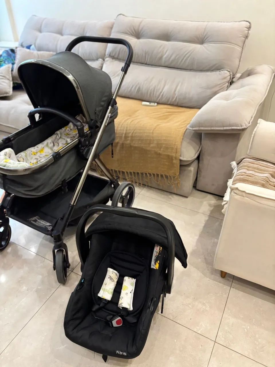 Carrinho de bebê Safety 1st Travel System 5 em 1 - Maternidade e ...