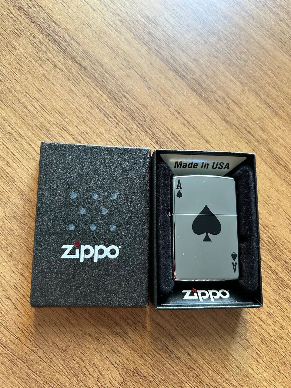 Isqueiro Zippo Lucky Ace NUNCA USADO - Antiguidades - Botafogo, Rio de ...