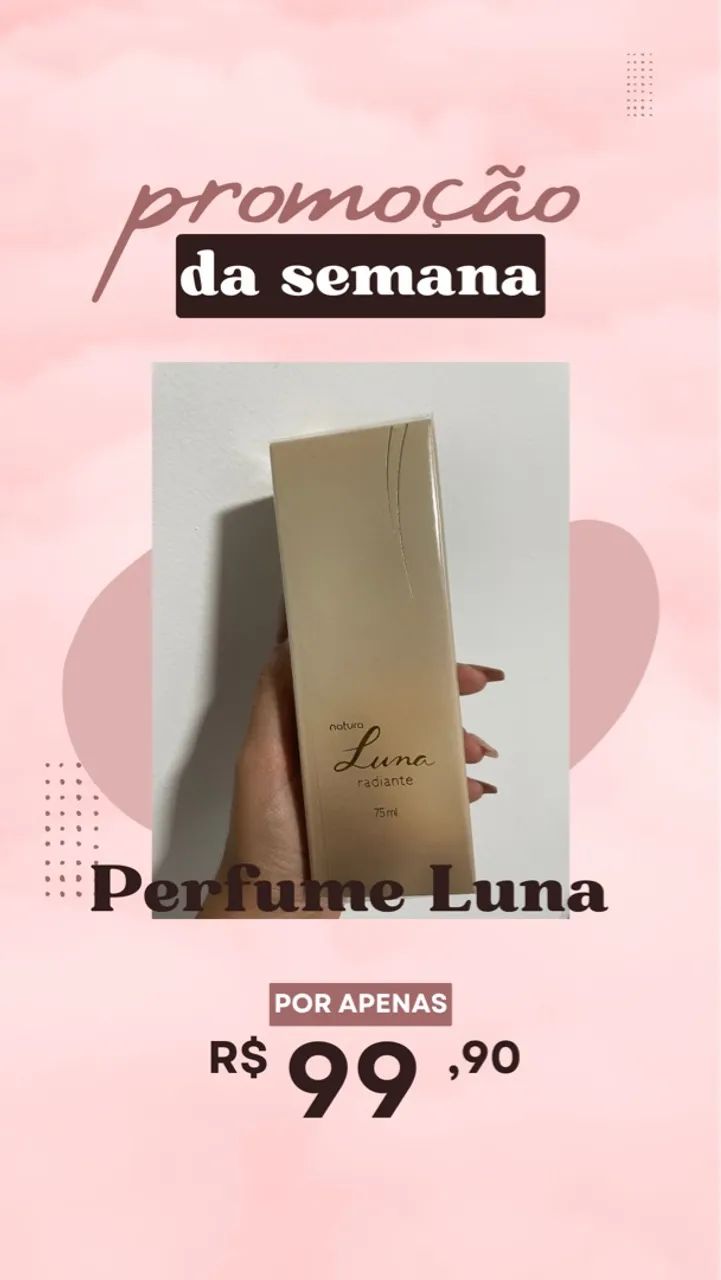 Perfume Luna radiante natura - Beleza e Cuidados Pessoais - Mangabeira ...