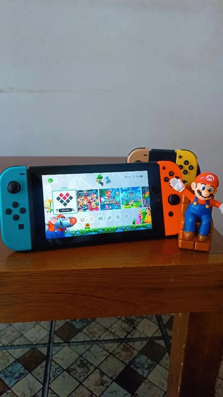 "nintendo switch v1" - Consoles de Vídeo Game no Brasil