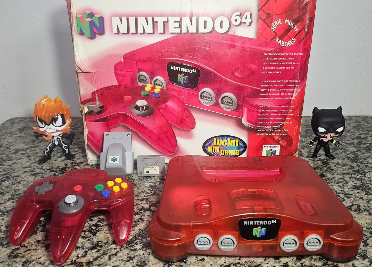 "nintendo 64" no Brasil