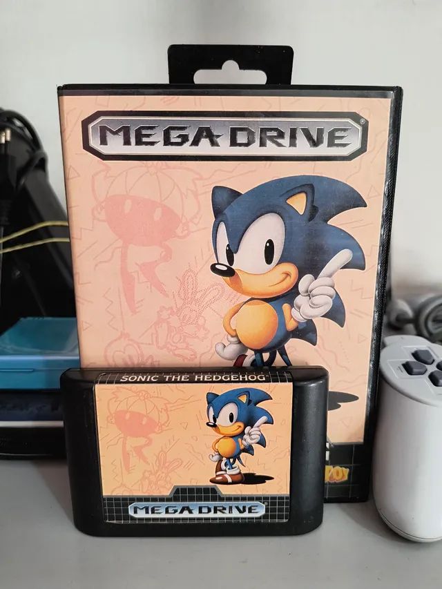 "cartucho mega drive sonic" no Brasil