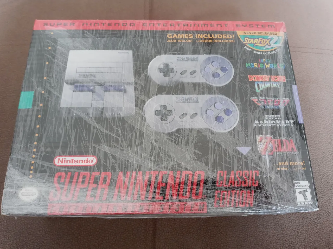 "super nintendo original" no Brasil