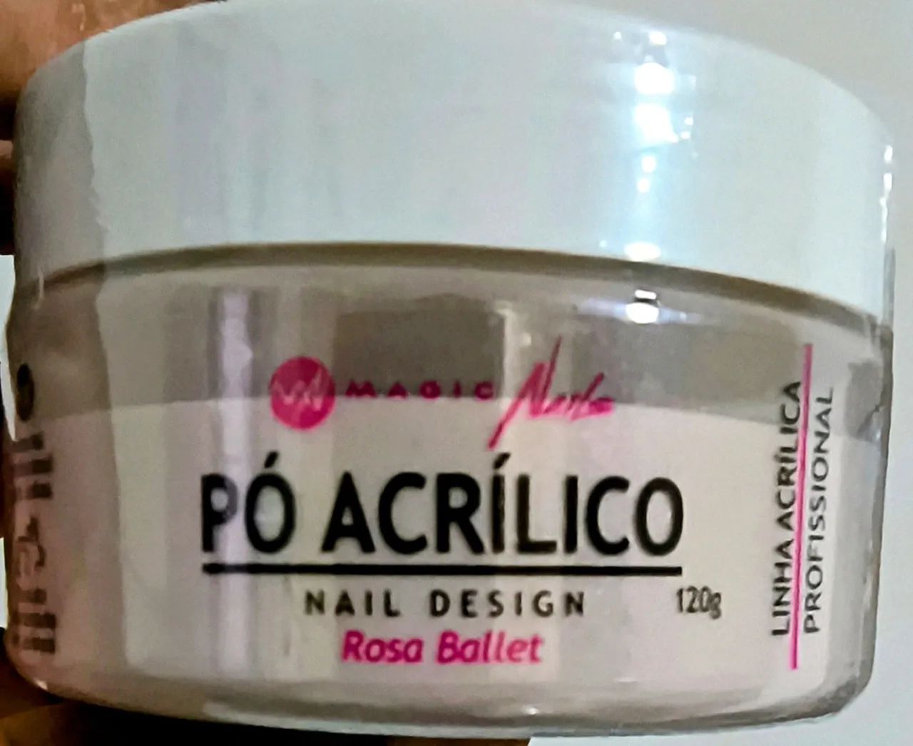 Pó Acrílico Rosa Ballet Magic Nails 120g - Beleza e Cuidados Pessoais - Pernambués, Salvador ...