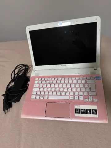 "notebook sony vaio rosa" no Brasil