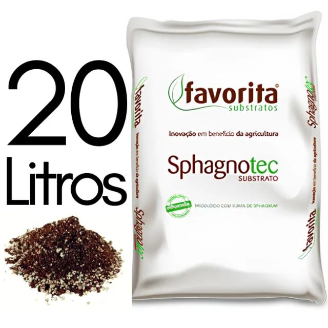 20L Substrato Inerte Para Cultivo Turfa + Perlita Sphagnum (50%-50% ...