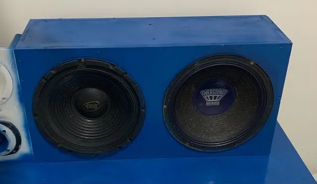 "caixa de som 12 polegadas" no Brasil