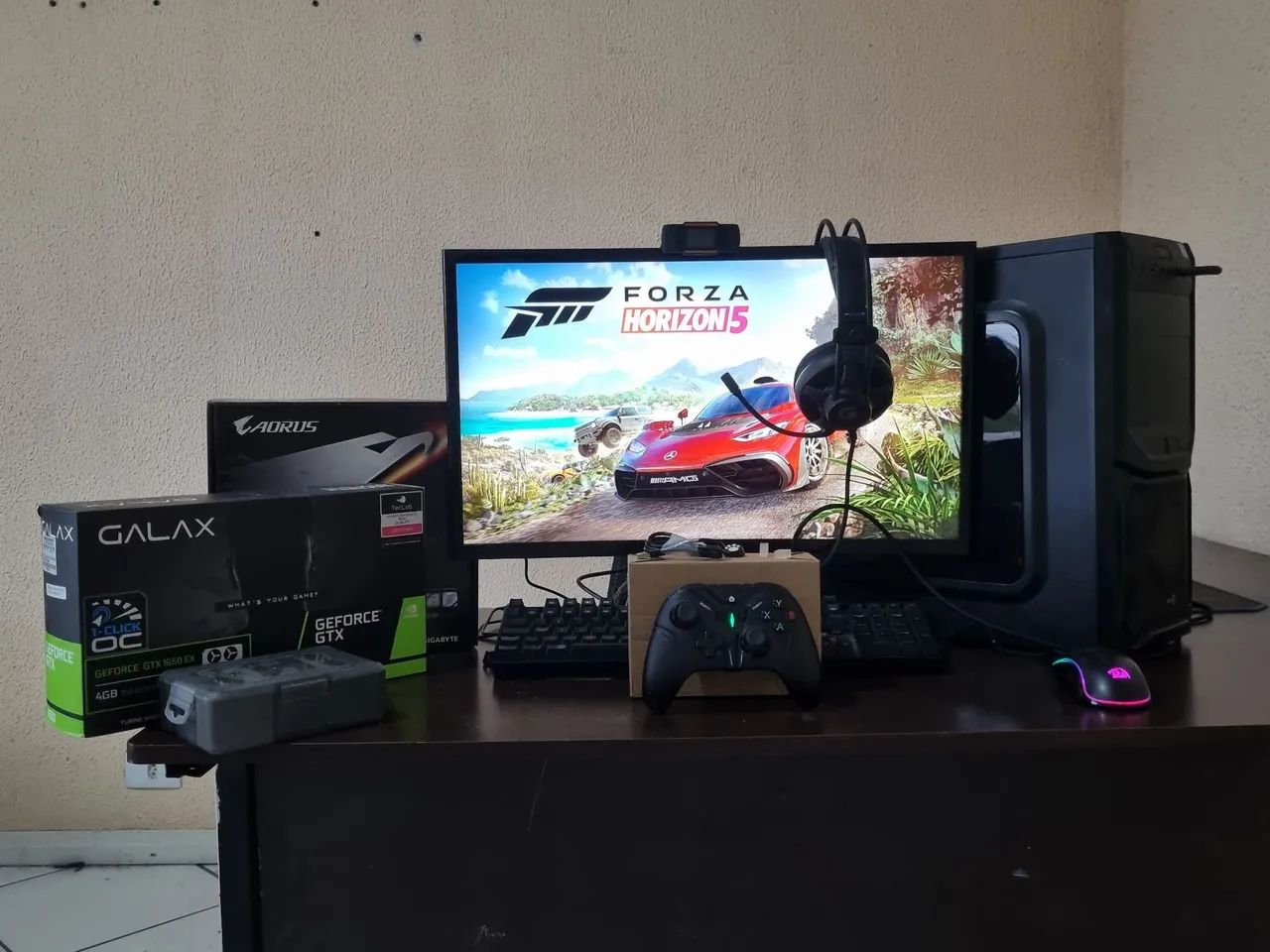 SETUP Gamer COMPLETO i5-9400F | 16GB RAM | Monitor Curvo 27" | Troco ...