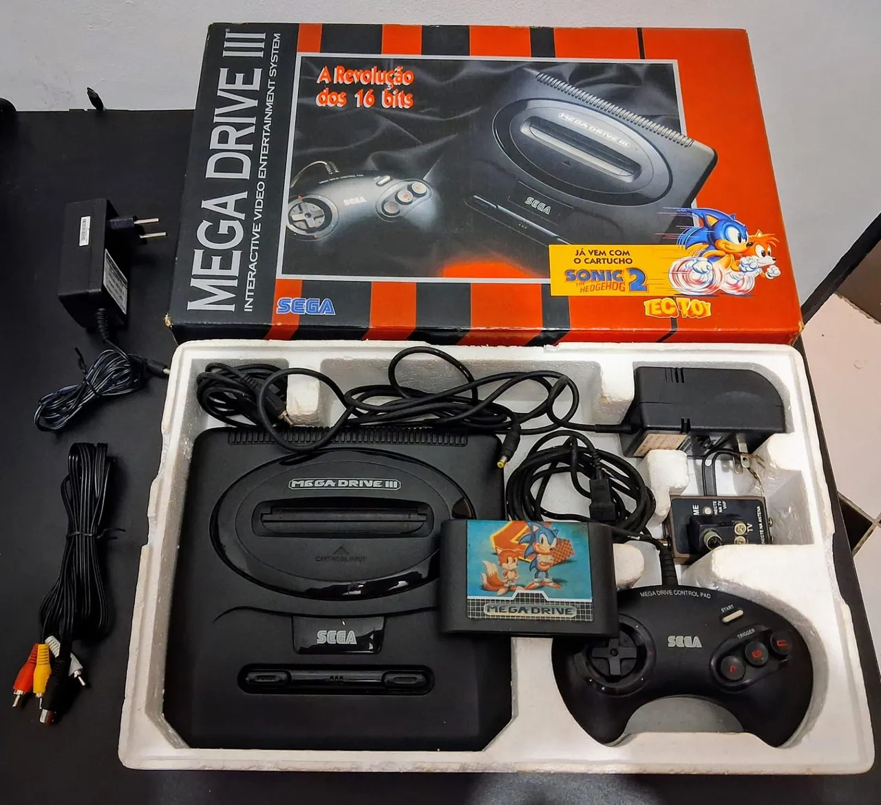 "mega drive 3" no Brasil