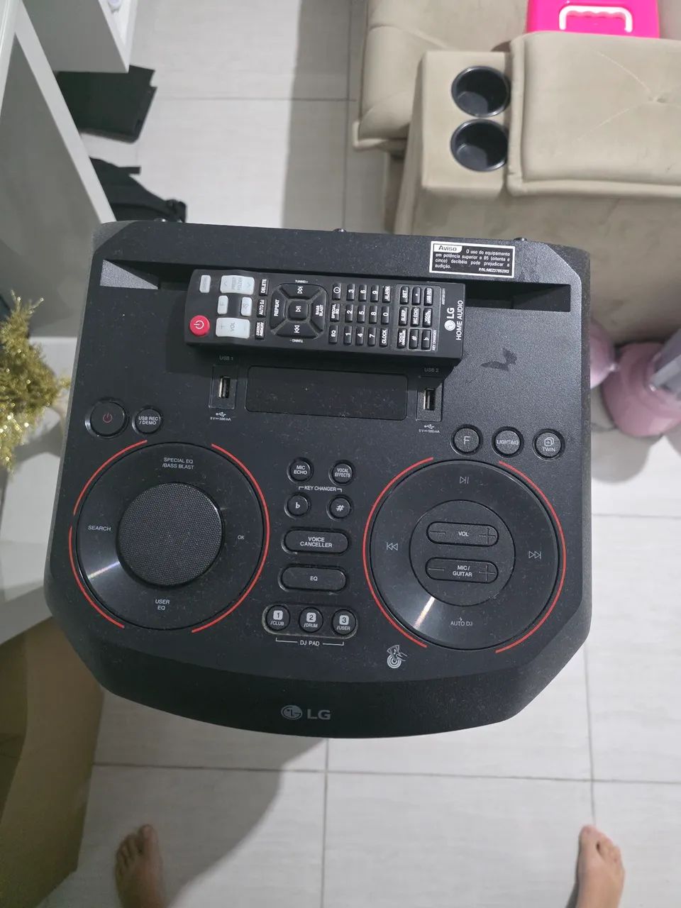 Caixa de Som LG XBoom - Potência e Qualidade! - Aparelhos de Som - Vila Carrão, São Paulo ...