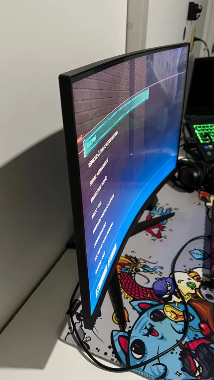Monitor Gamer tela curva 27 polegadas - Monitores - Meireles, Fortaleza ...